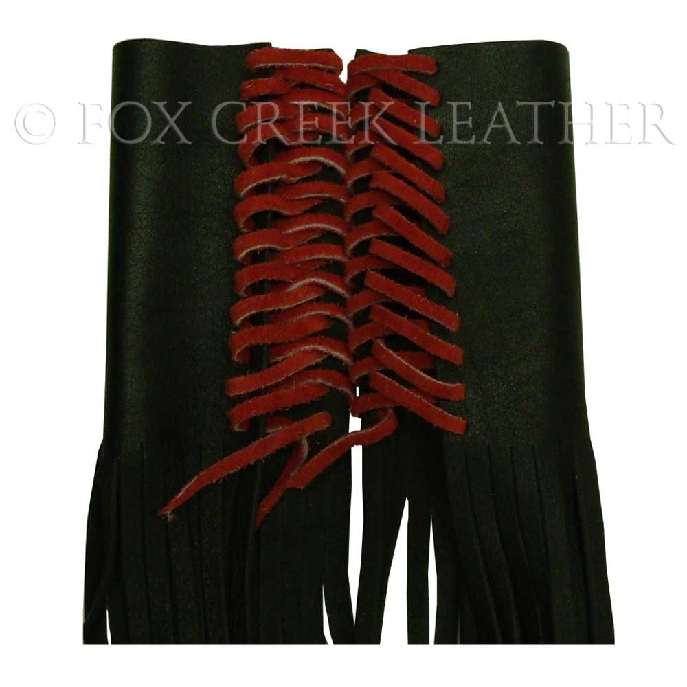 Custom Throttle Covers - Fox Creek Leather