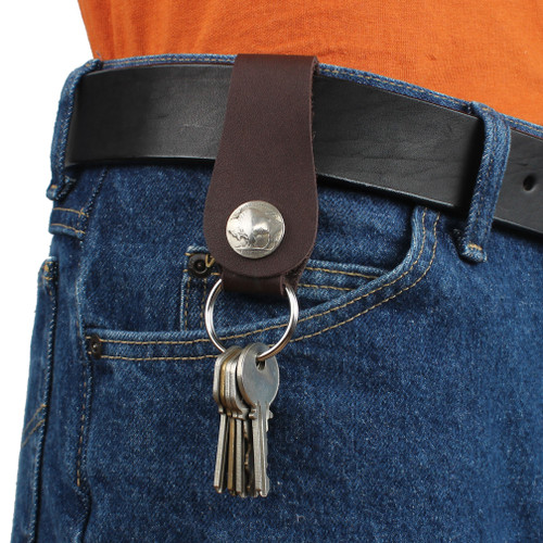 Belt Loop Key Fob - Fox Creek Leather