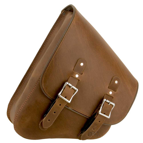 Leather Swing Arm Bag - Fox Creek Leather
