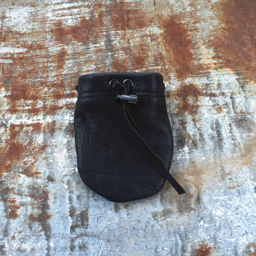 Leather Drawstring Pouch | FoxCreekLeather