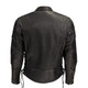 Men's Vented Racing Motorcycle Jacket | FoxCreekLeather