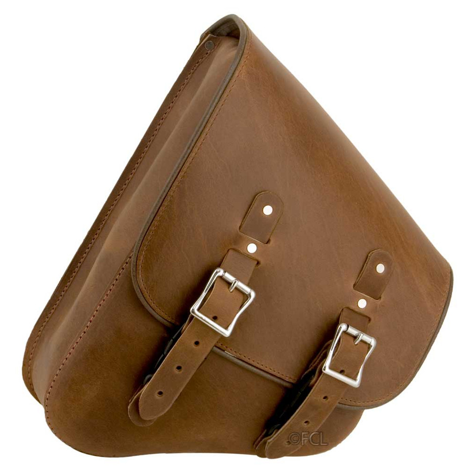 Leather Swing Arm Bag - Fox Creek Leather