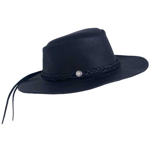 Leather Outback Hat - Fox Creek Leather