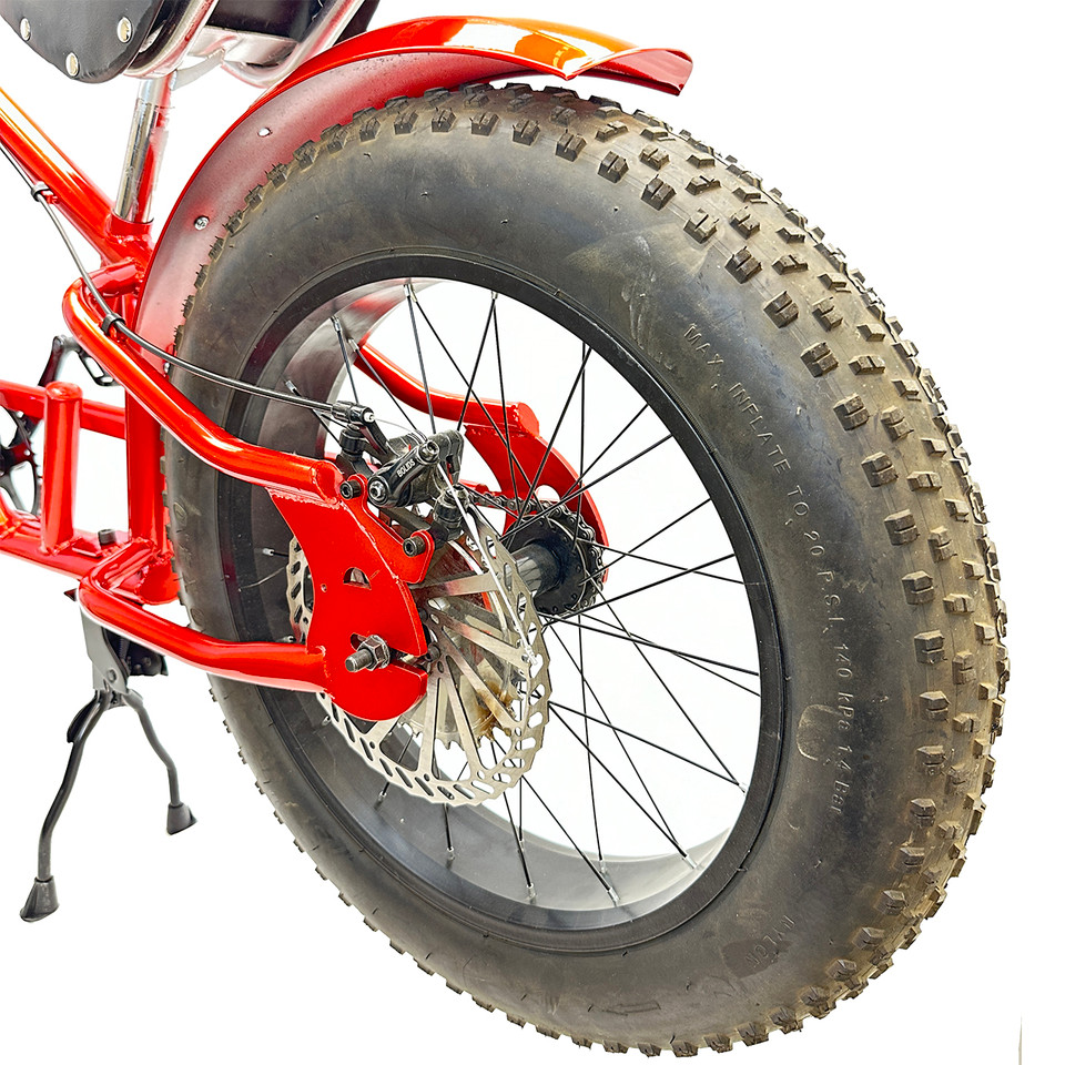 Zeda Chopper Engine-Ready Motorized Bicycle