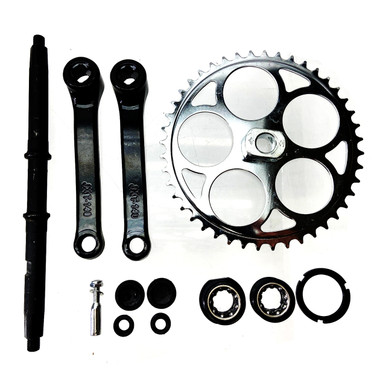 3 Piece Wide Pedal Crank Kit - Bicycle-Engines.com