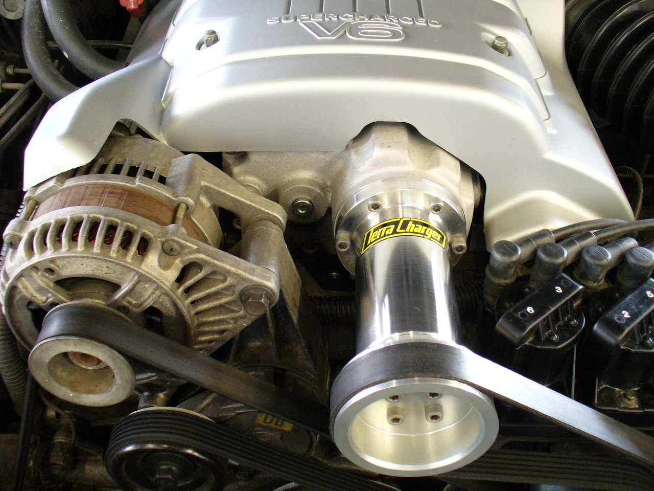 HOLDEN V6 ECOTEC L67 VS-VY 87-77mm SNOUT BOOST UPGRADE KIT (Intercooler ...