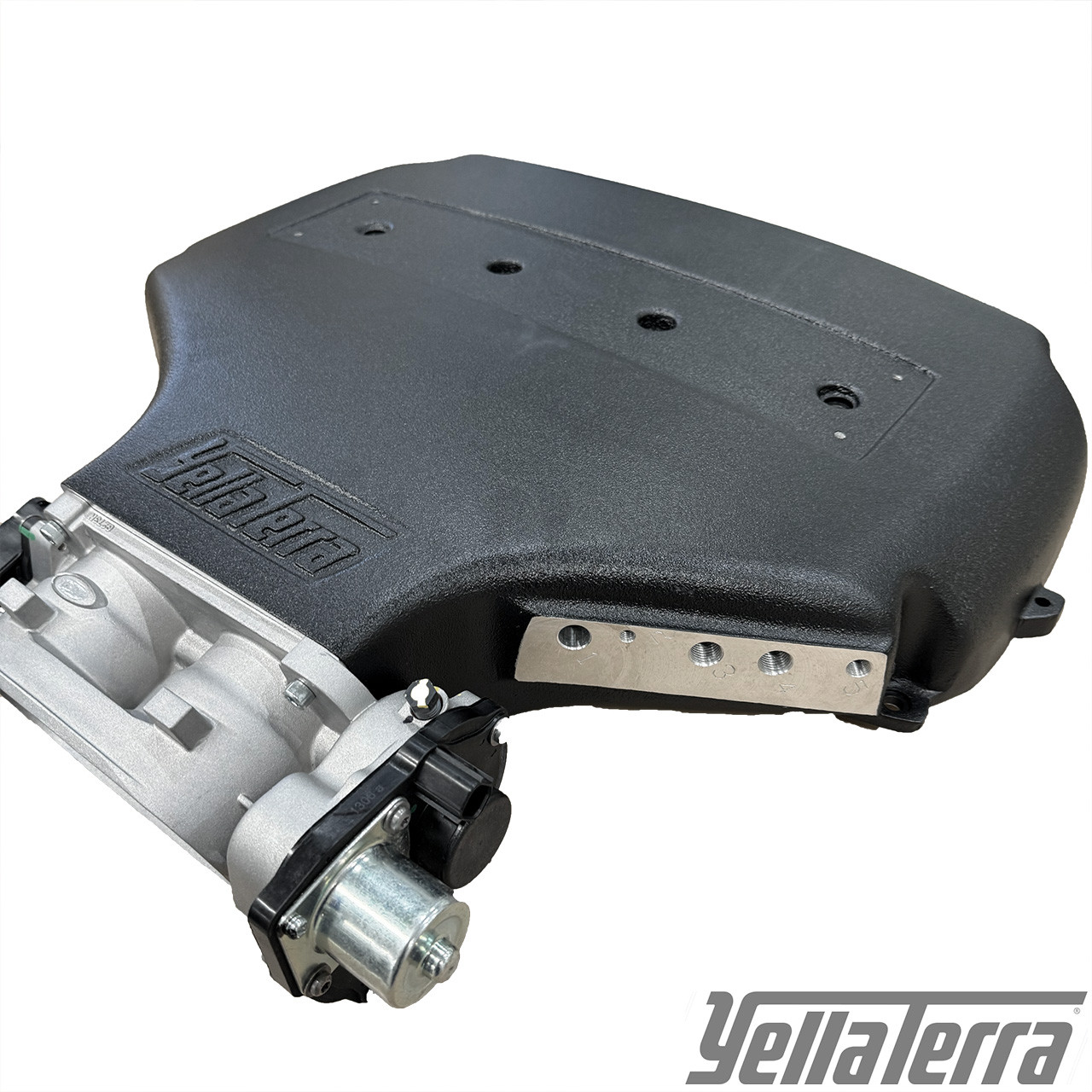 PLENUM LID AND TWIN 60mm THROTTLE BODY SUIT BOSS ENGINE - yellaterra