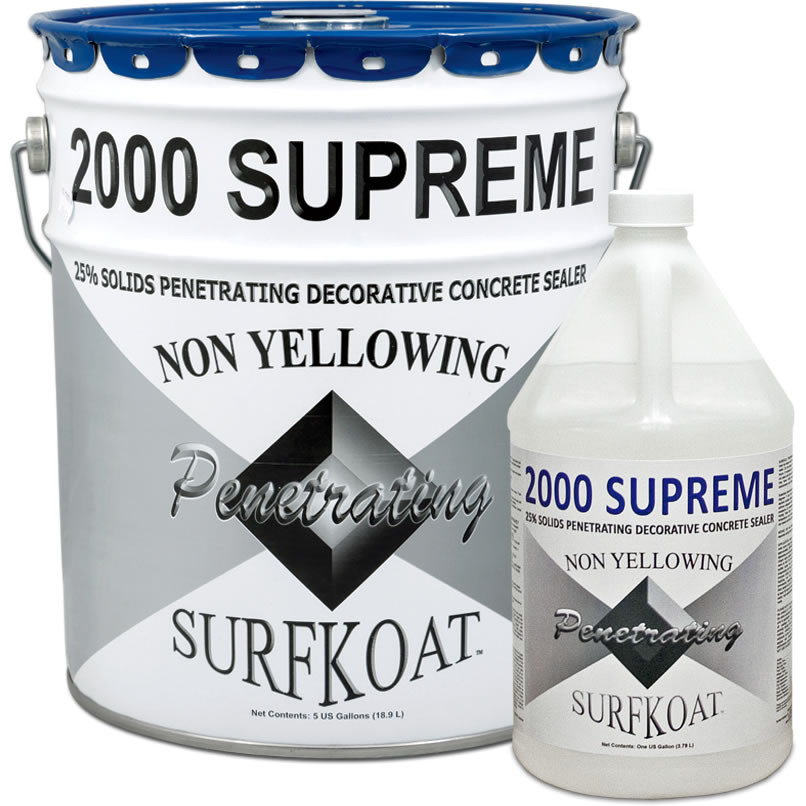 Surfkoat Concrete Sealers, Coatings, Stains and Dyes