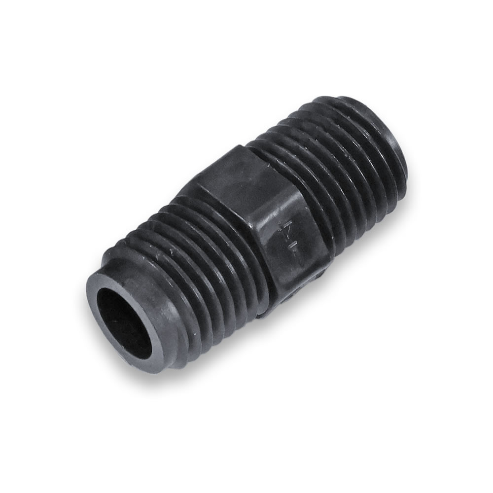 Poly Pipe Thread Nipple Fittings - MPT x MPT Union