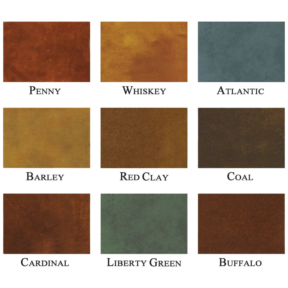 Concrete Acid Stain Colors | HERITAGE Reactive Stain