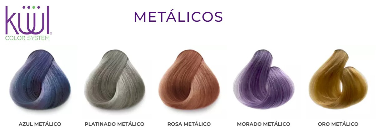 Kuul Creme Hair Colors Metallic | Metalicos Shades - My Salon Express ...