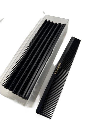 Solo Barbers 7" All Purpose Combs Black Color - My Salon Express ...