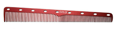 Solo Barbers Metal Barber Fade Comb Red Color - My Salon Express ...