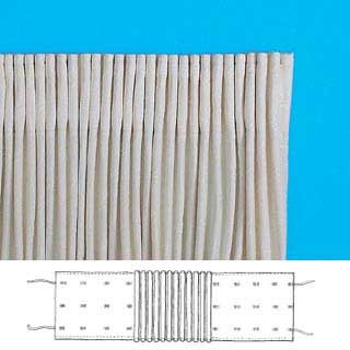 3" Rufflette Curtain Tape (Sold Per Metre) - The Hive