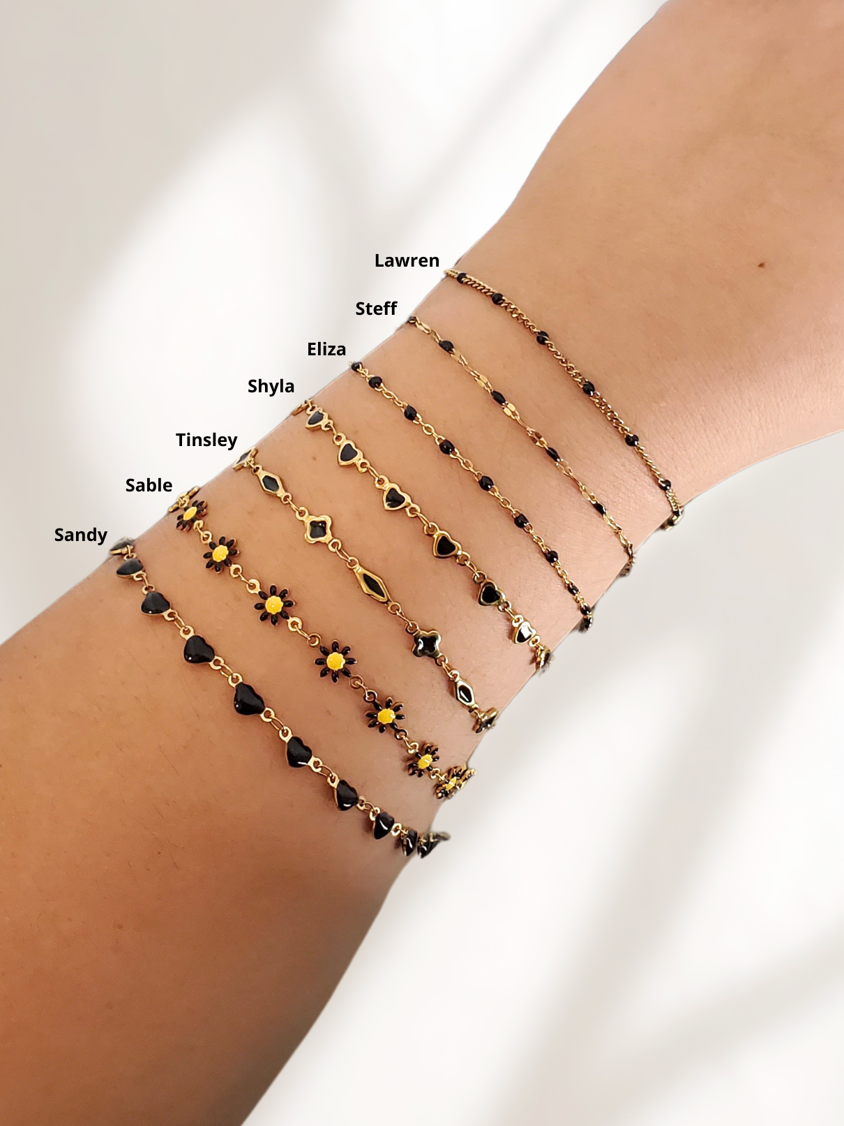 White Gold Unfinished PVD Stainless Steel Chain Collection, 7 Style Options