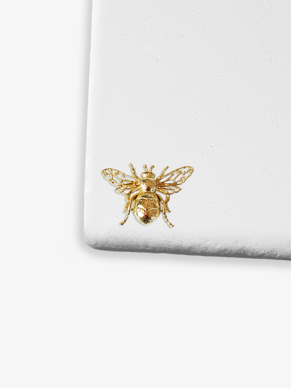 Juliet Gold Bee Connector Necklace Pendant