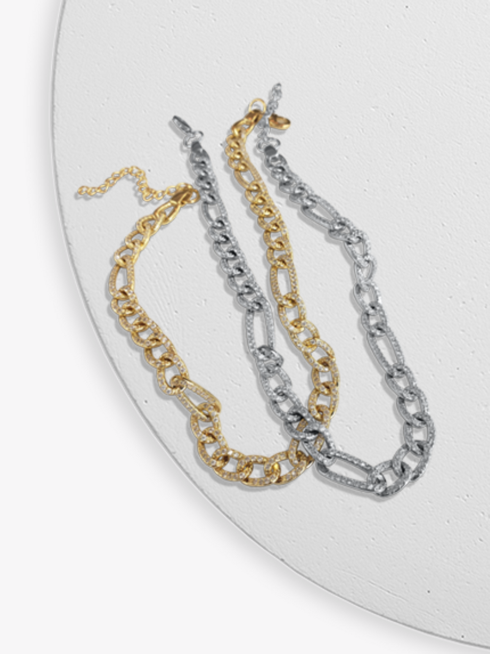 Reeve Adjustable Pave Choker Necklace