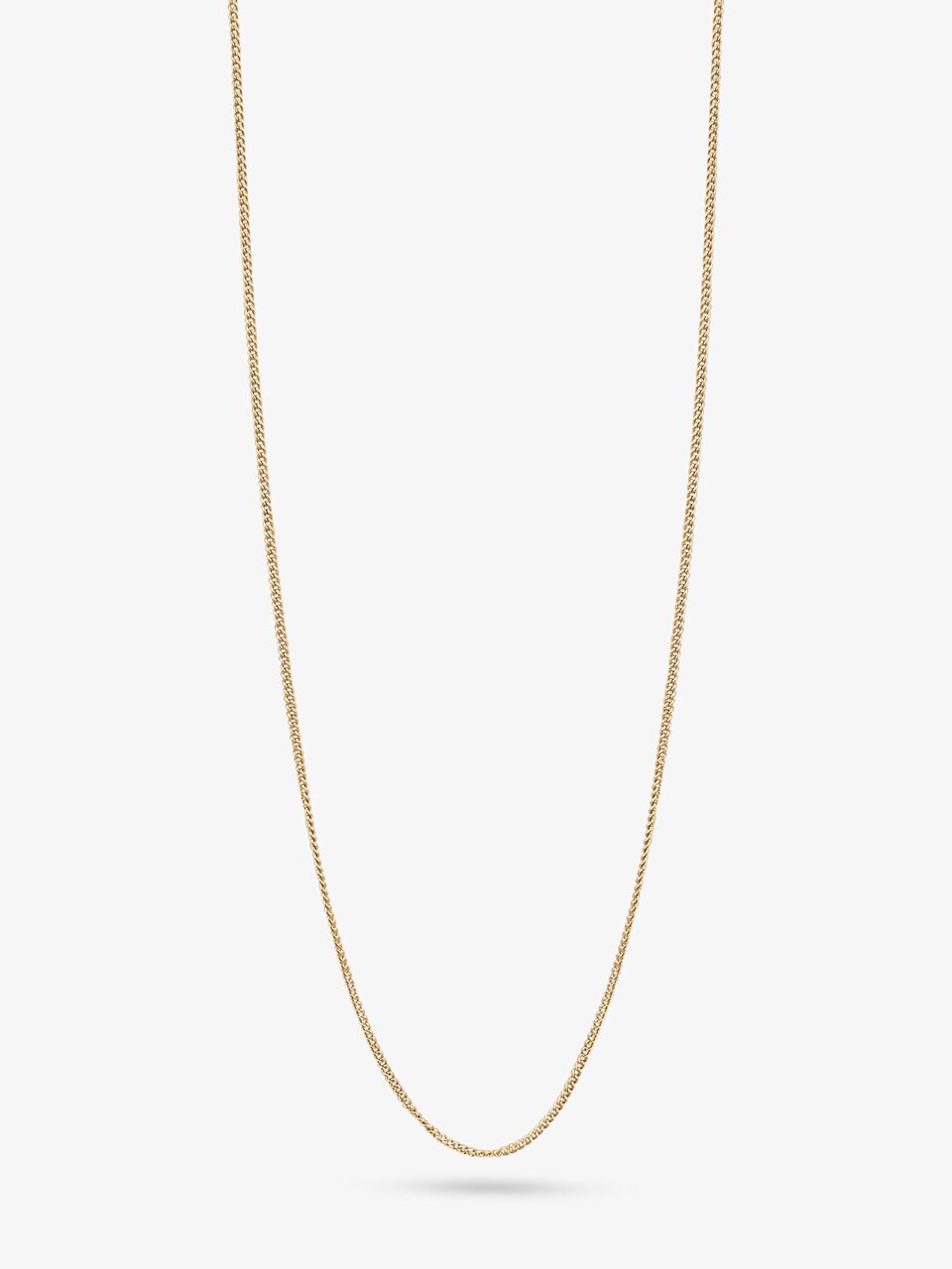 Mercedes 14K Gold Adjustable Dainty Necklace
