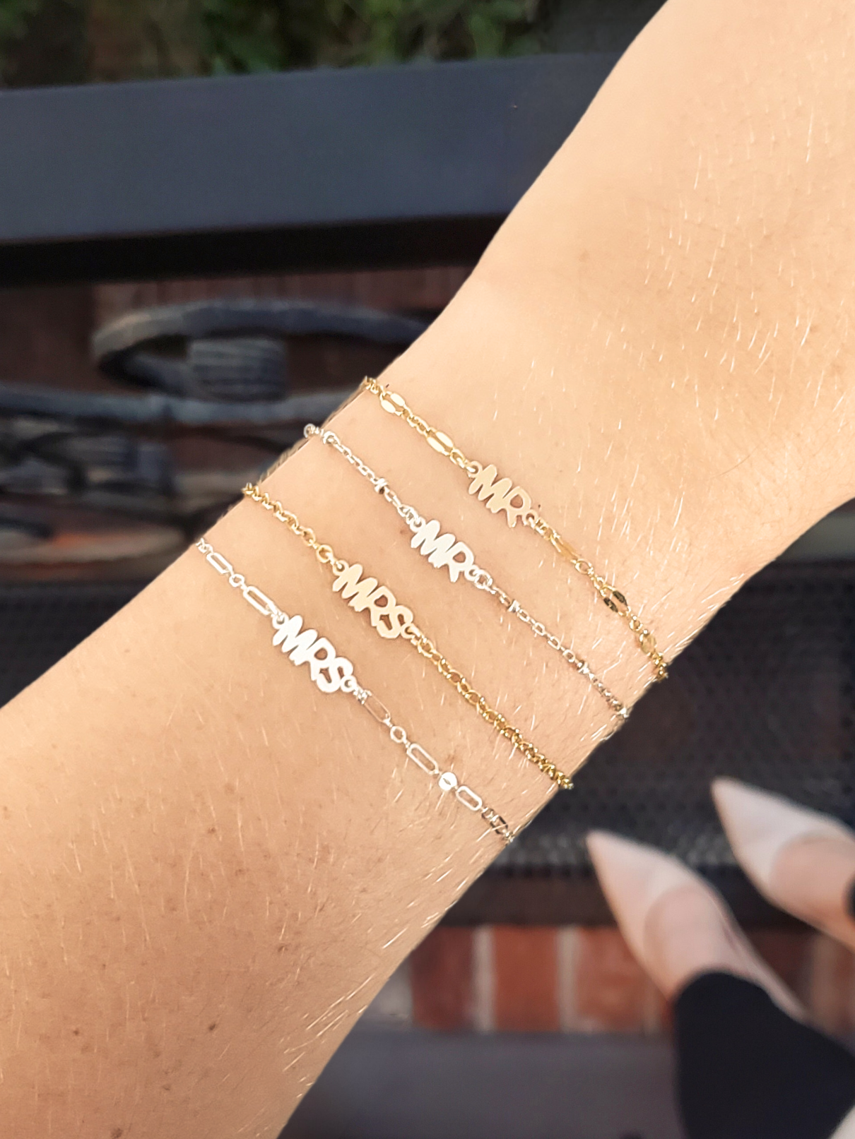 Sweetheart Bracelet Connector Packs, Gold Filled and Sterling Silver
