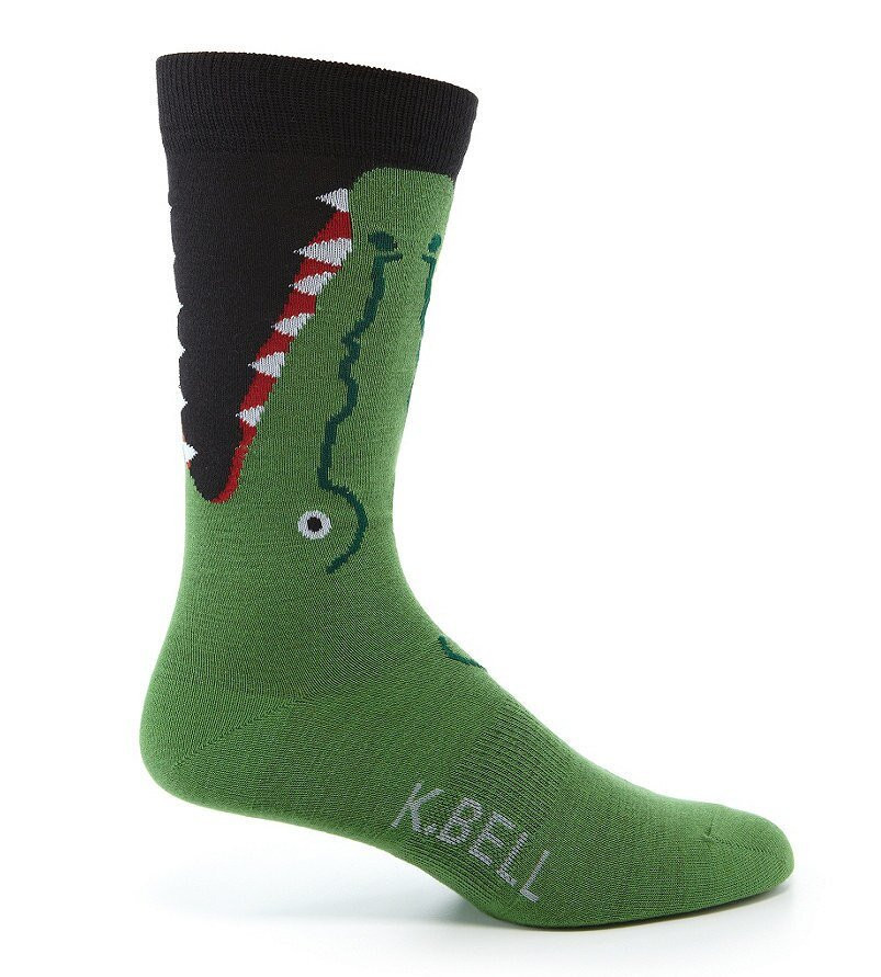 Men's Leg Eater Alligator Socks - Jacob Alexander