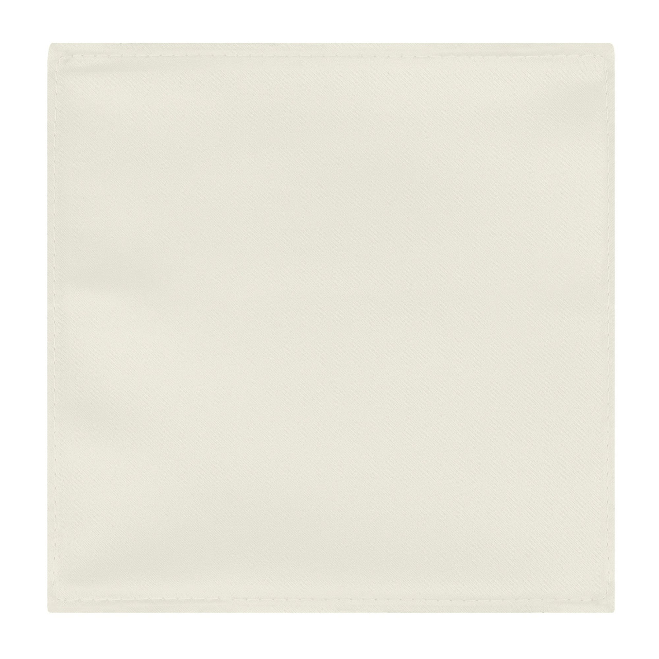 Solid Pocket Square - Cream - Jacob Alexander