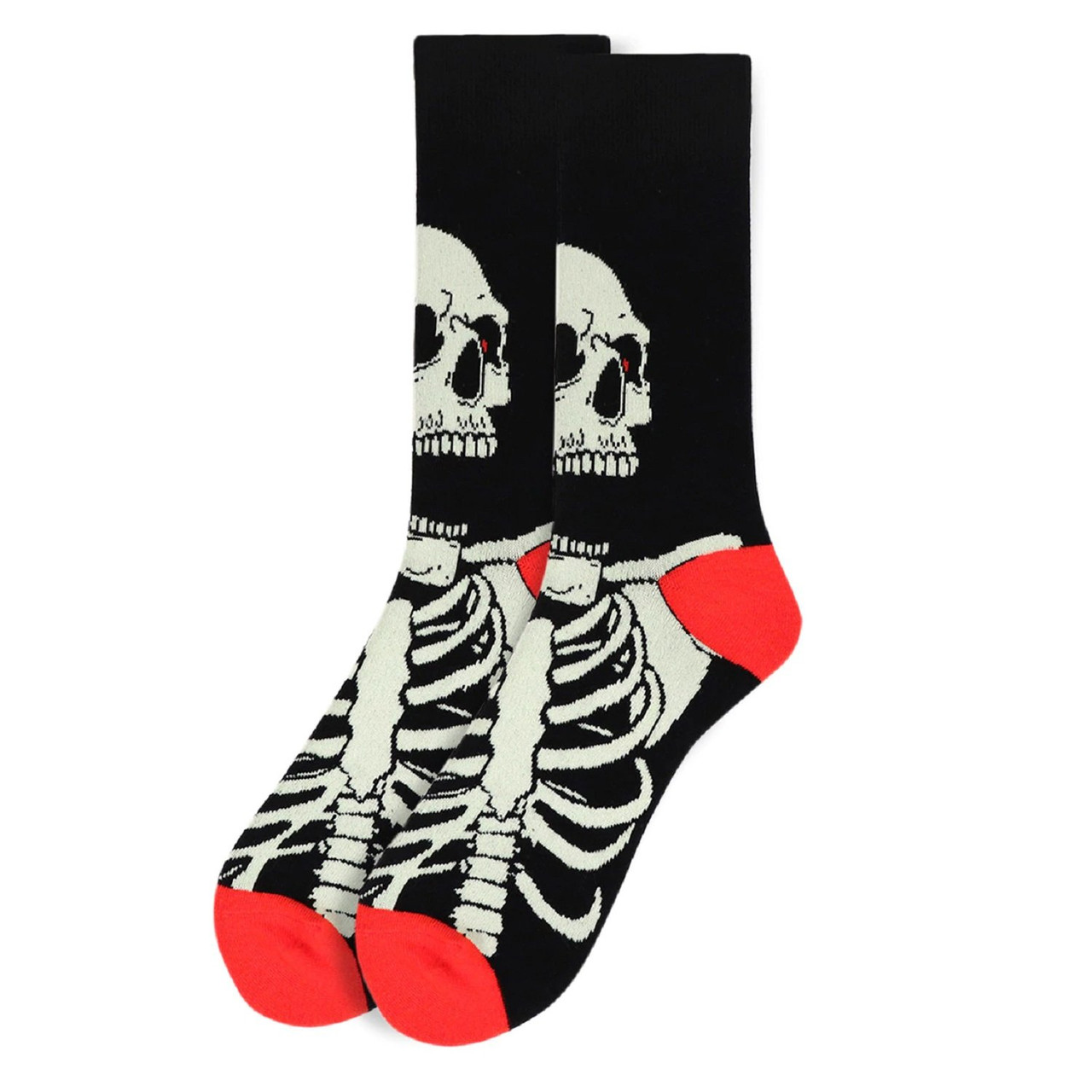 Men's Halloween Skeleton Crew Novelty Socks - Jacob Alexander