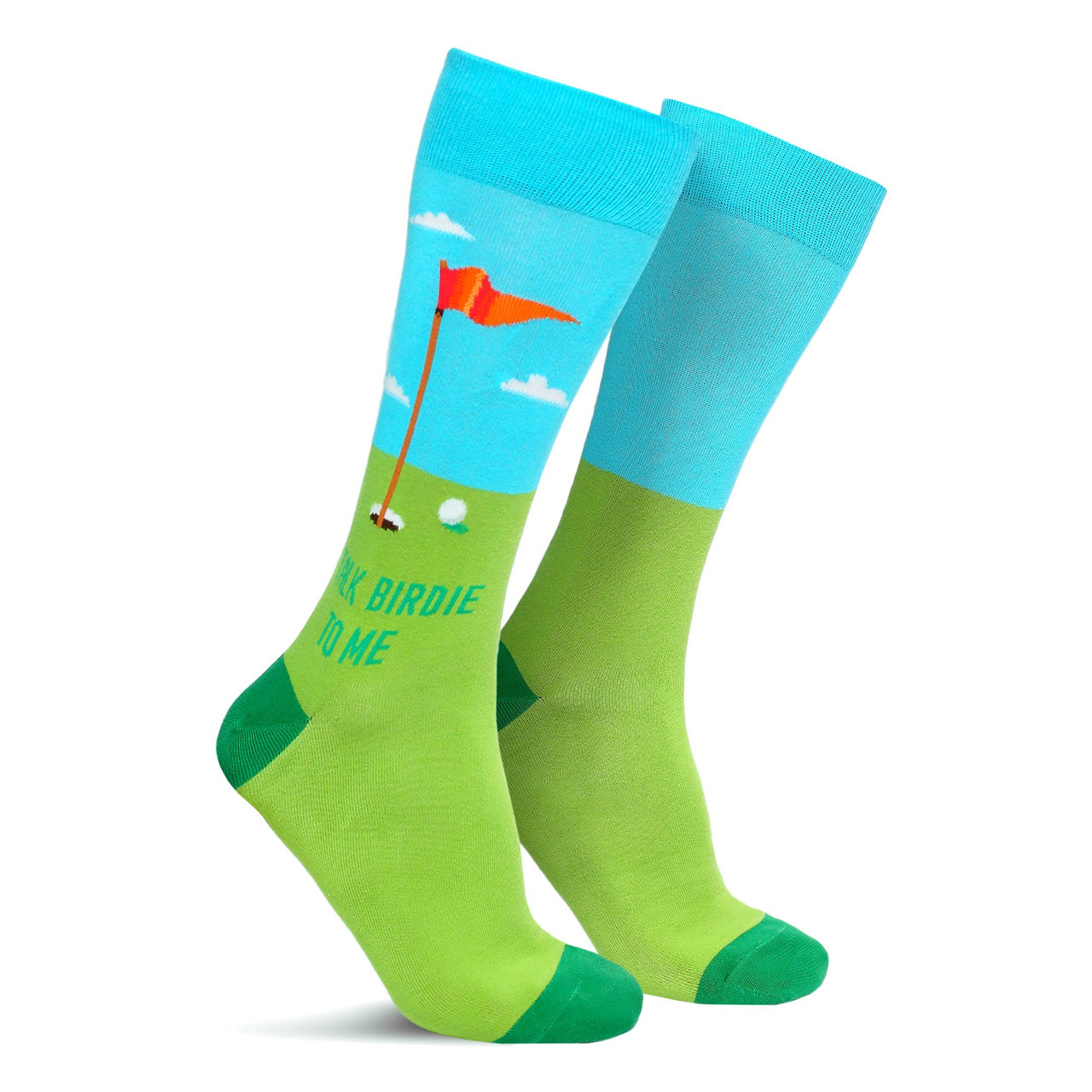 Talk Birdie to Me Funny Socks for Men - Jacob Alexander
