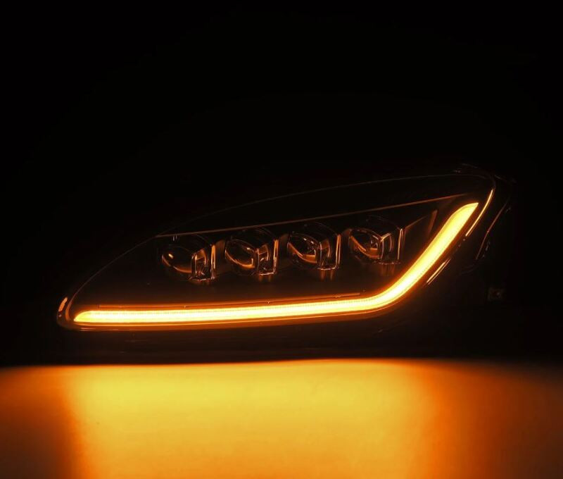 AlphaRex 99-09 Honda S2000 NOVA-Series Projector LED Headlights - Black ...