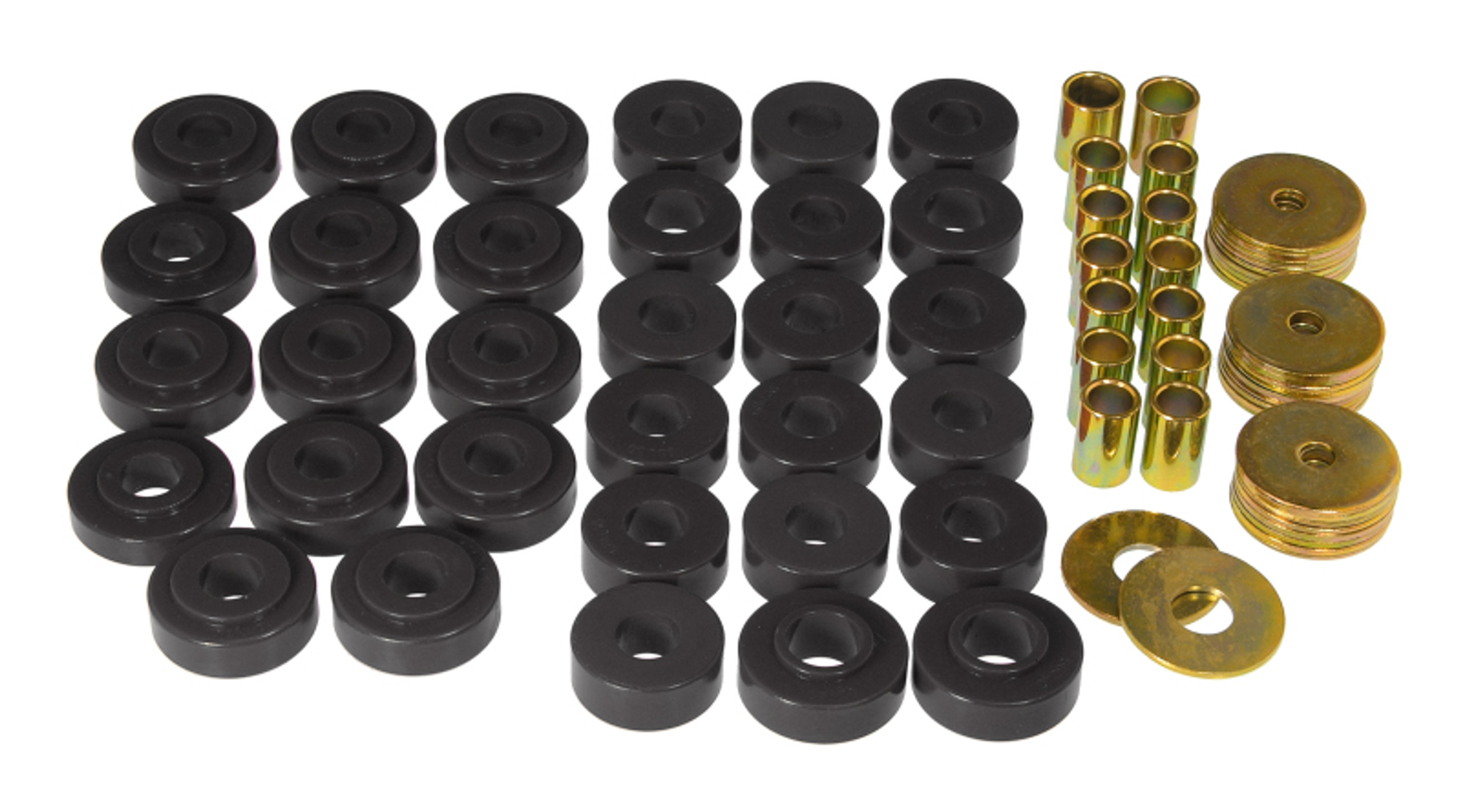 Prothane 65-67 GM Hardtop Body Mount Kit - Black - 7-121-BL - JSD MACHINE WORKS