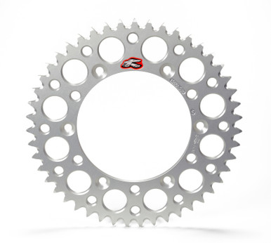 Renthal 96-04 Honda XR 400R Rear Grooved Sprocket - Silver 520-46P ...