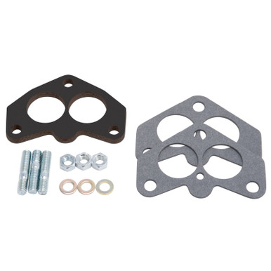 Edelbrock Carb Spacer Kit 3-Bolt 94 Series Carburetor Black Laminate ...