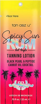 Tan Incorporated Spicy Sun Rum Hot Tingle Lotion 7.5 oz