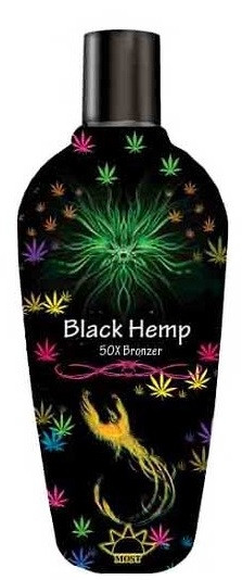 Most Products BLACK HEMP 12X Accelerator Tanning Lotion - 8.5 oz.