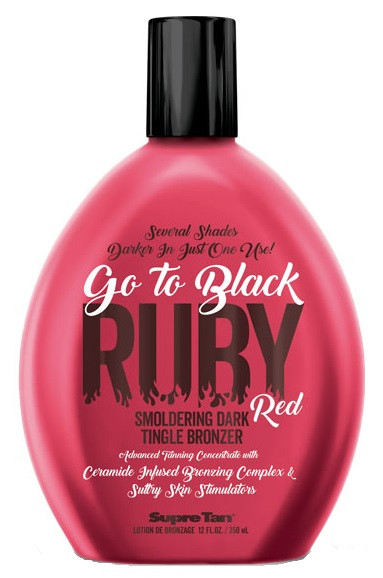 Supre Tan GO TO BLACK RUBY Tingle Bronzer 12 oz