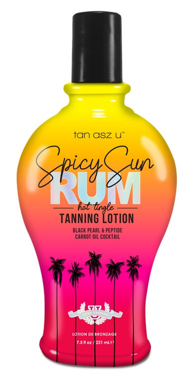 Tan Incorporated Spicy Sun Rum Hot Tingle Lotion 7.5 oz