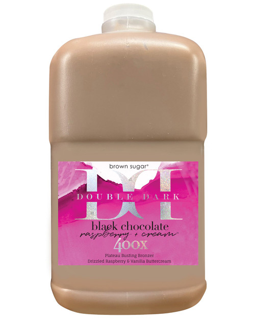 Double Dark Black Chocolate Raspberry Cream 400X Bronzer 64 oz.