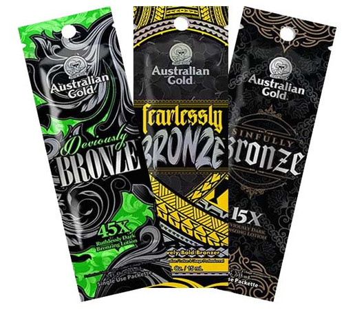 12 Australian Gold Bronze Packets