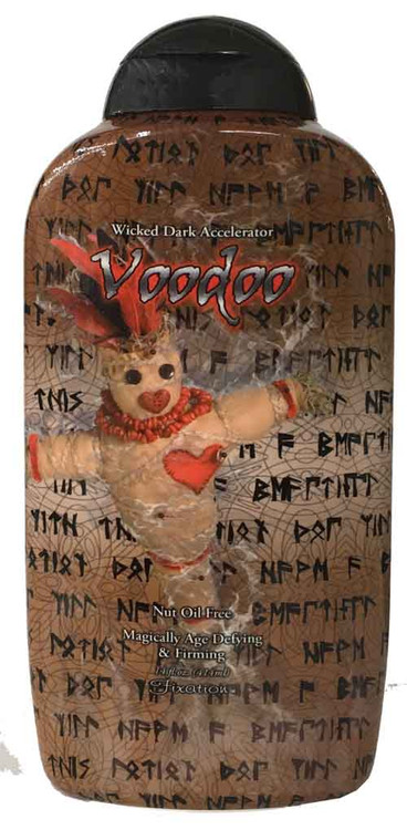 Ultimate Fixation Voodoo Wicked Dark Accelerator Tanning Lotion 14 oz.