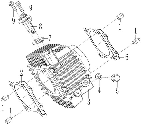 CYLINDER ASSEMBLY - Wholesale Cycle