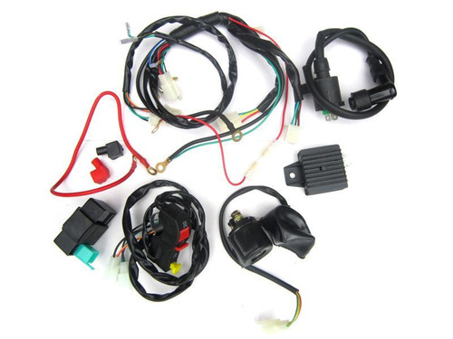 COMPLETE ELECTRIC START WIRING