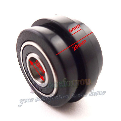 Nylon chain roller with bearing
