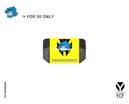 BAR PAD RUBBER 50CC Yellow