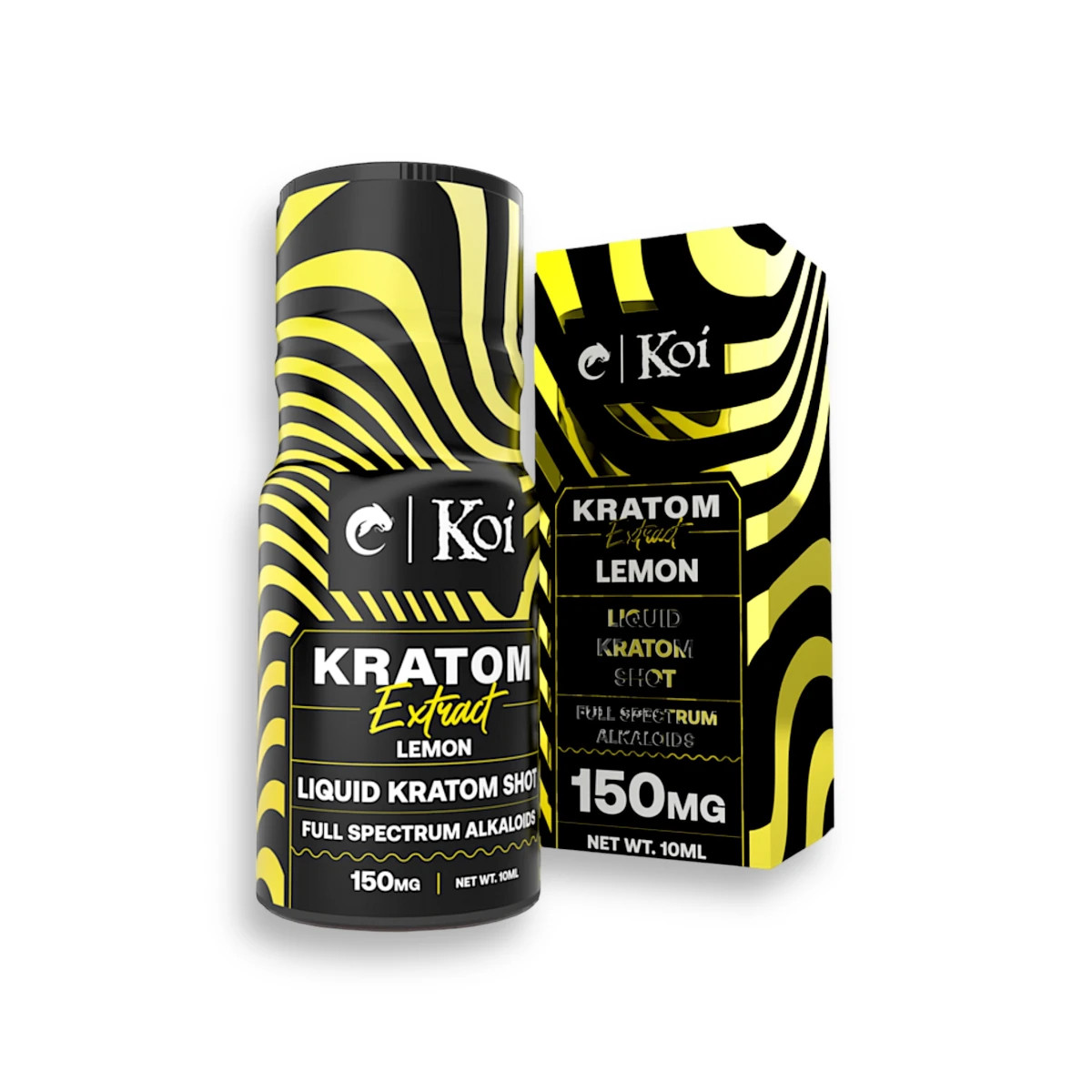 Koi Kratom Liquid Extract Shot Lemon 150mg