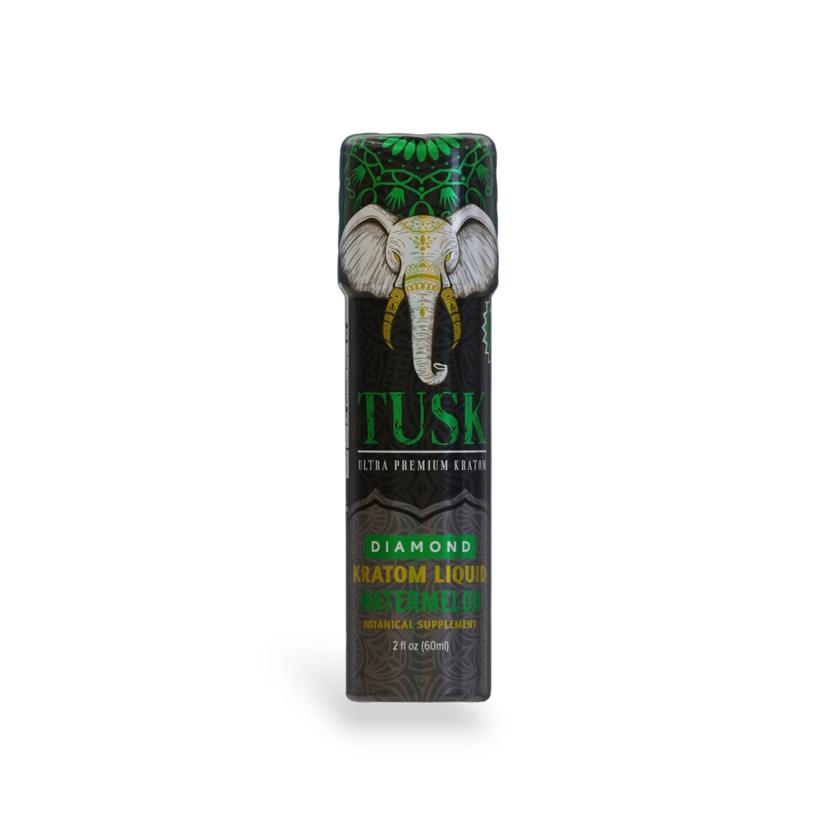 Tusk Diamond Ultra Premium Kratom Liquid Green Apple 450mg