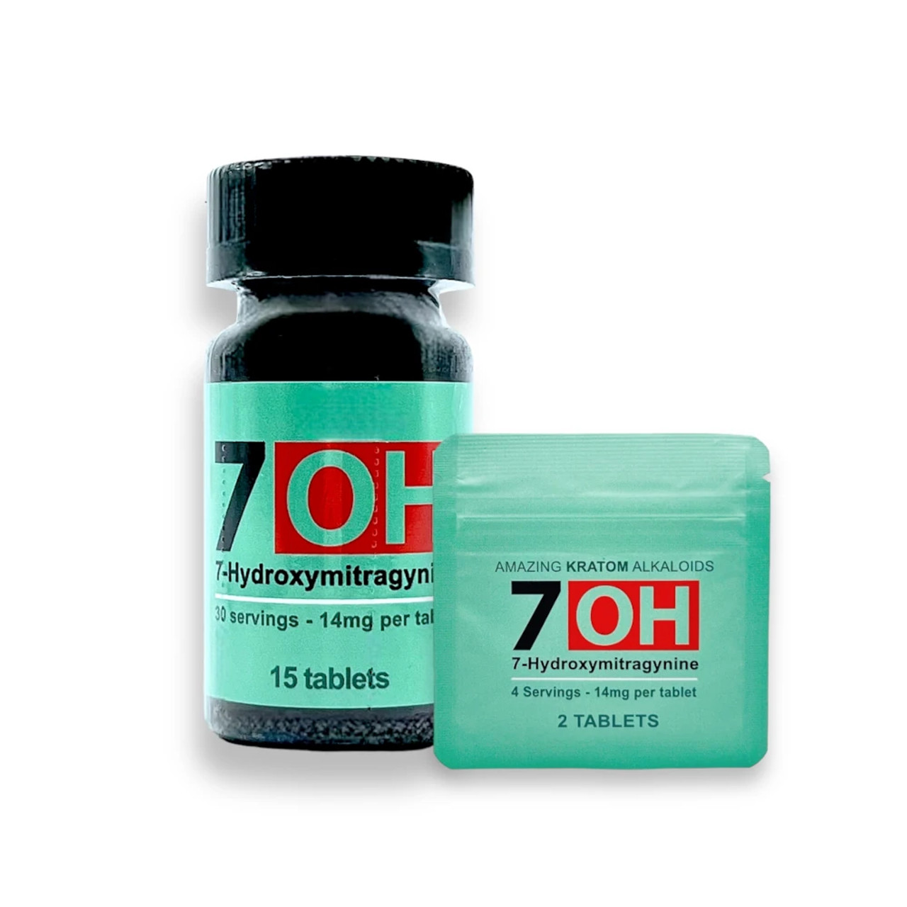 Premium 7OH 7-Hydroxymitragynine Kratom Tablets | High Potency