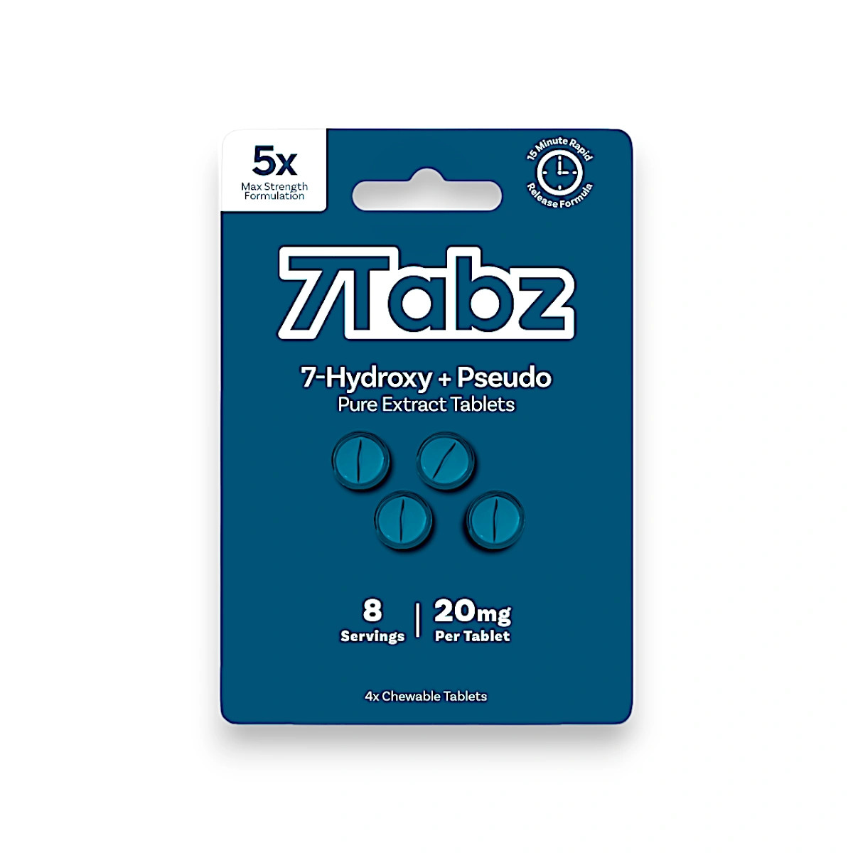 7Tabz - Premium 7-Hydroxymitragynine Kratom Tablets for Potent Relief