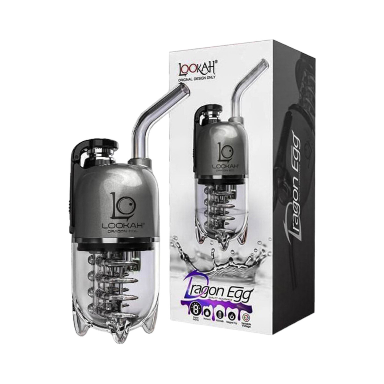 Lookah Dragon Egg Vaporizer Pure Leaf Kratom