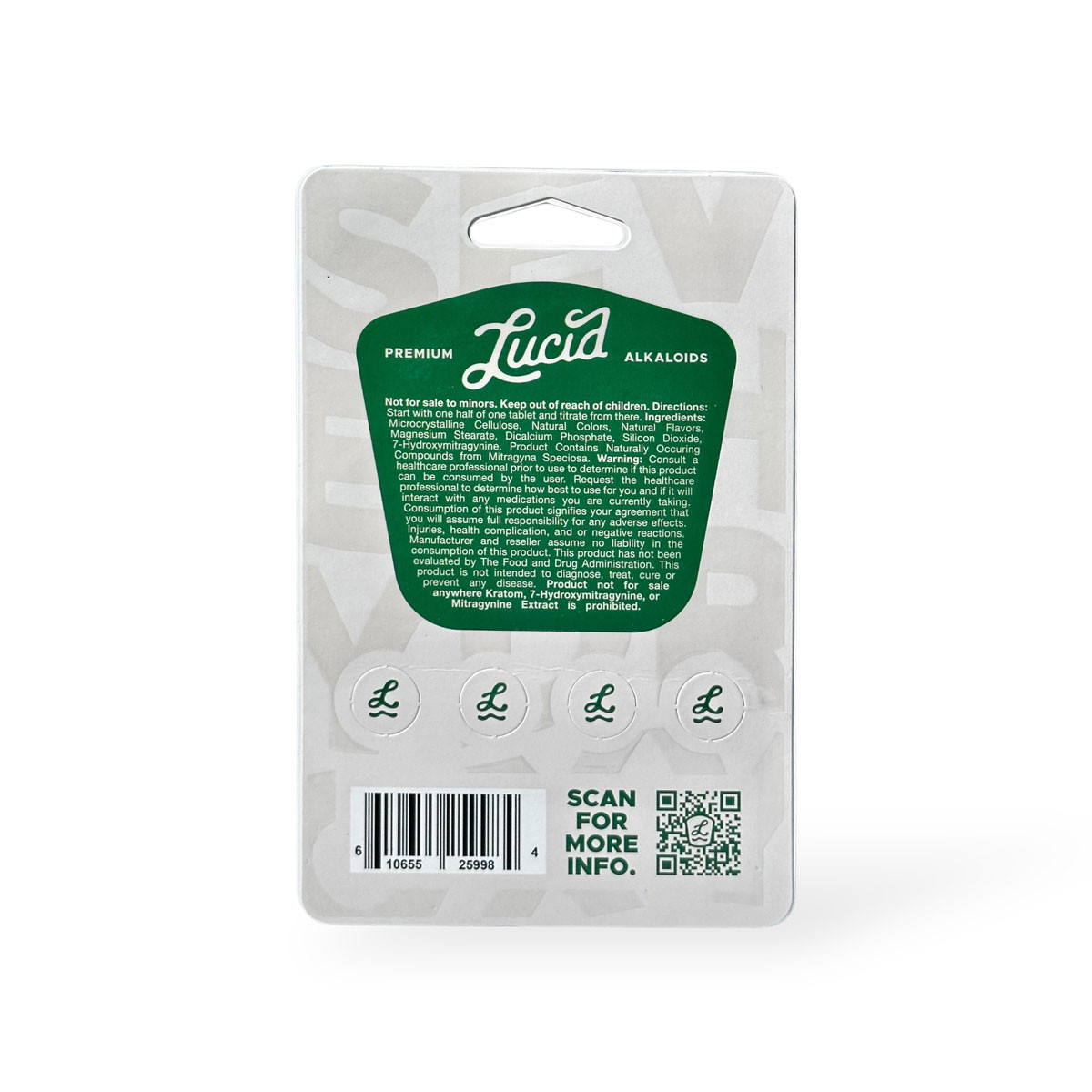 Lucid Supreme 7-OH Chewables Tablets Watermelon 30mg Per Tablet