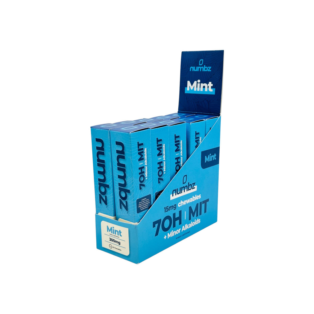 numbz 7-OH + MIT Chewable Tablets Mint 15mg Per Tablet