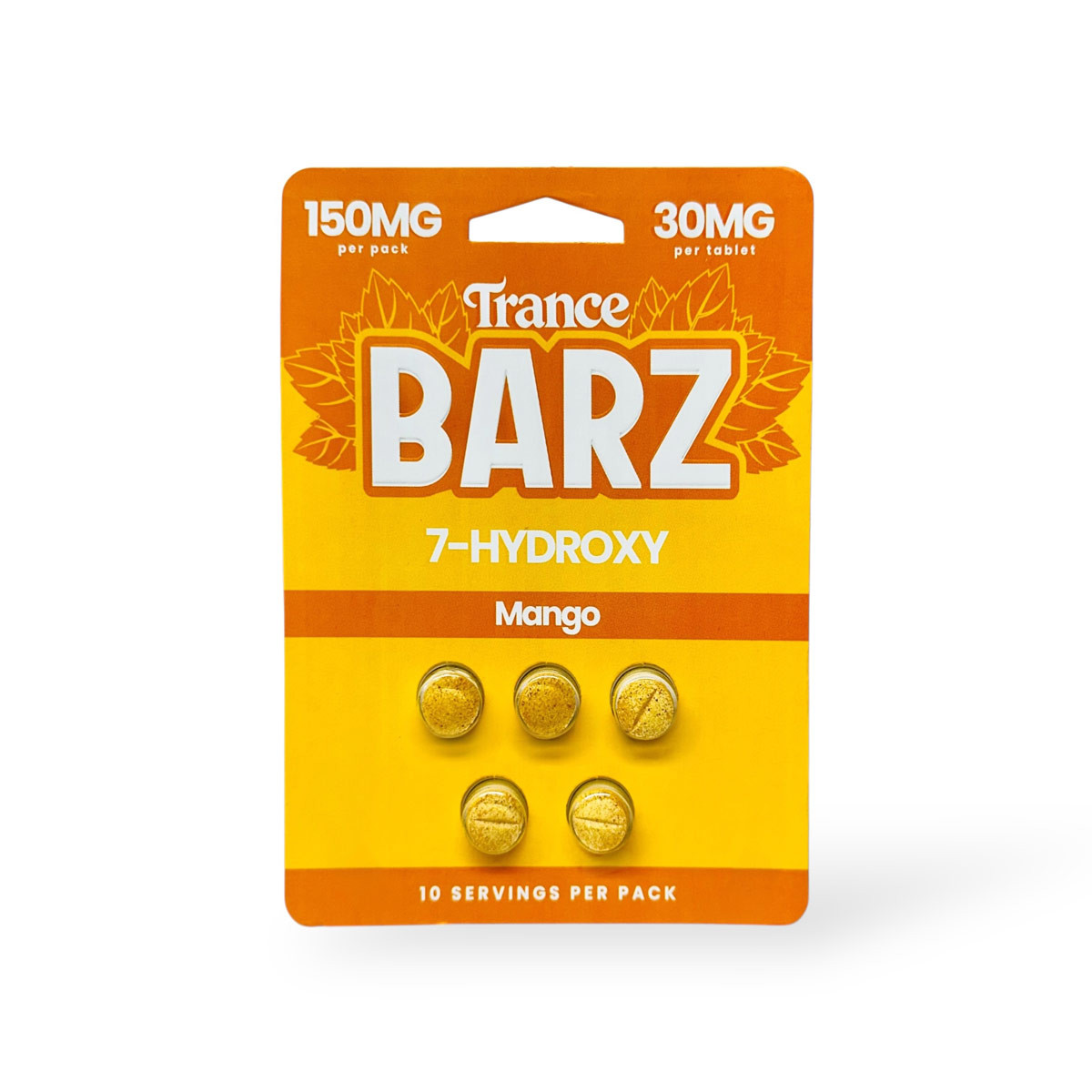 Trance Barz Mango 7-Hydroxy Chewable Tablet – 30mg